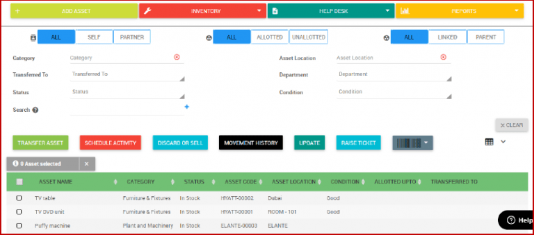 Asset Governance - GSS Infotech Limited